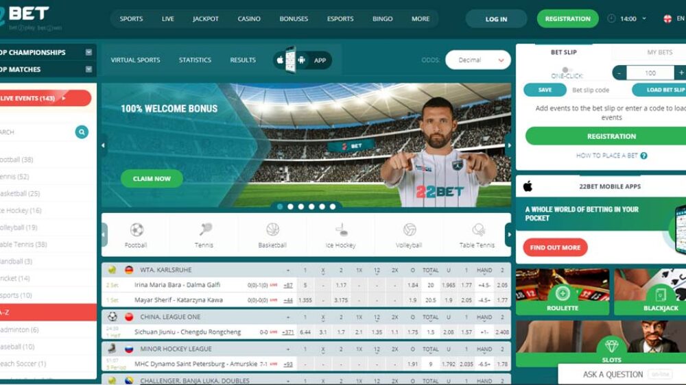 22Bet Casino Review Blackjack Slots And ALL You Need To Know 22Bet Casino Review Blackjack Slots And ALL You Need To Know