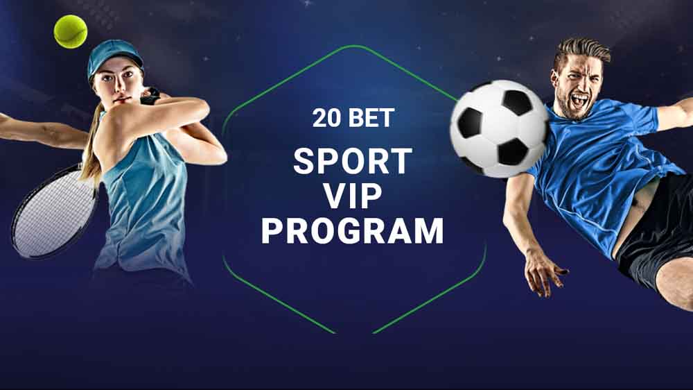 Sports VIP Program at 20Bet - Join to Win up to 5000 EUR!