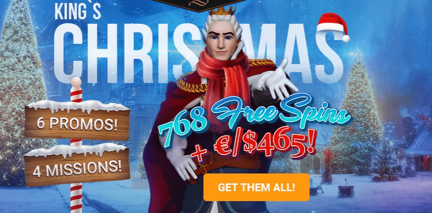 Christmas Phantom Bonus: Get 768 Free Spins and $465!