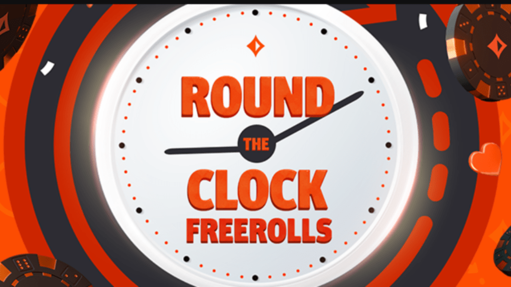 Round Clock Freerolls at Partypoker: The Total Prize Pool Is $2500 Daily!