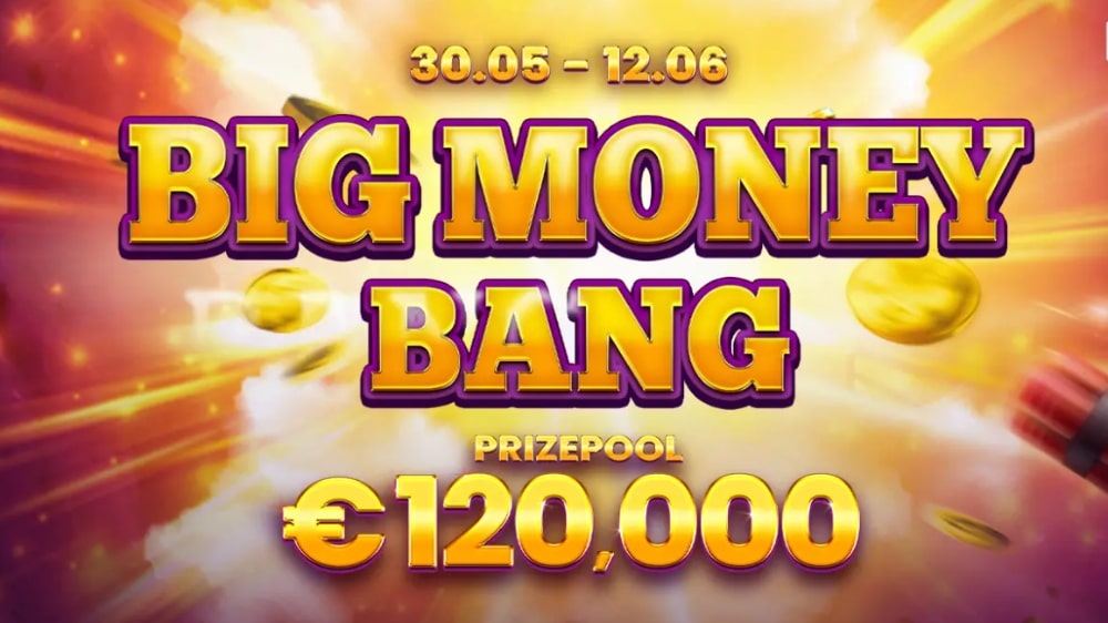 Big Money Bang Tourney at 22BET Casino: Win up to € 120.000